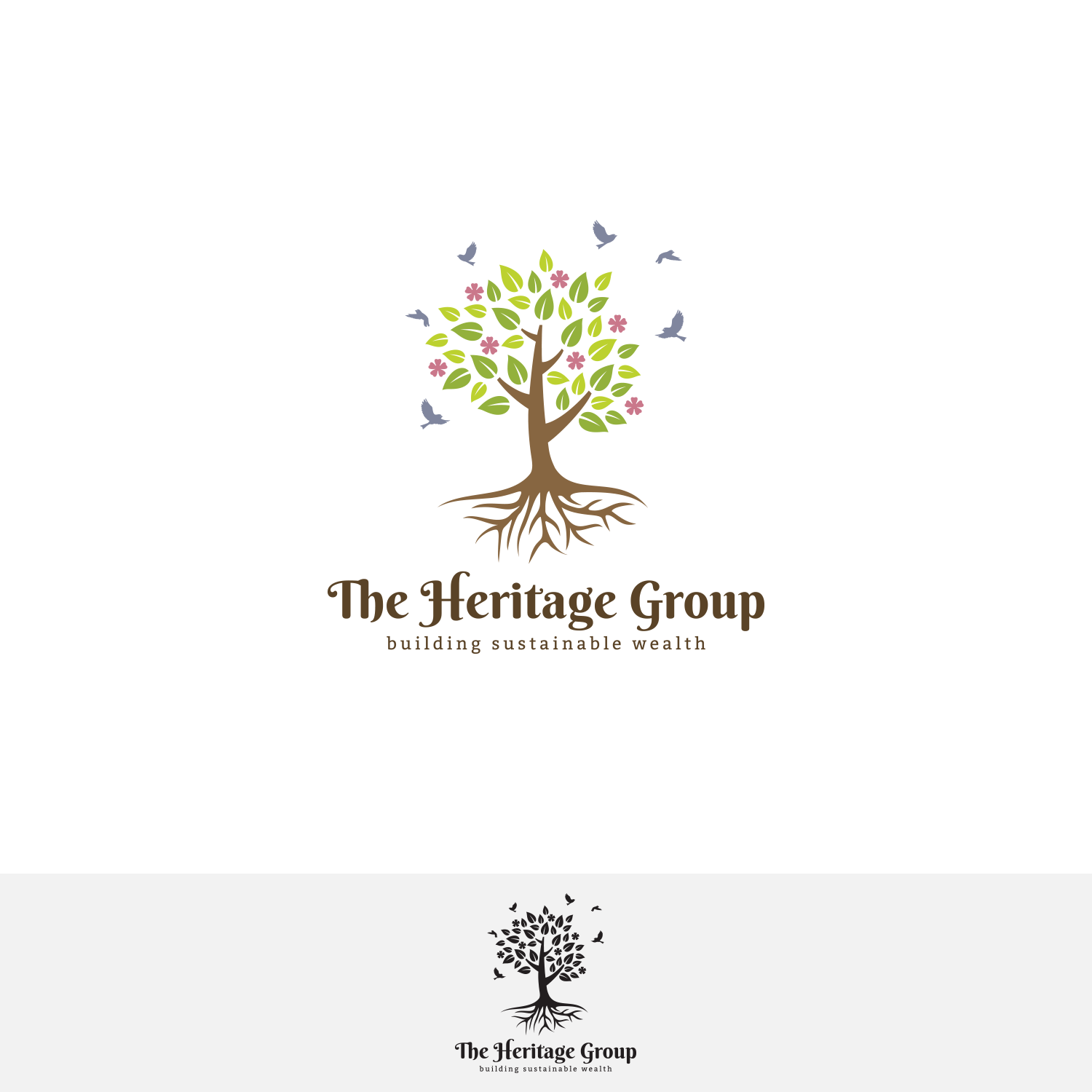 Personable, Bold, Financial Planning Logo Design for "The Heritage ...