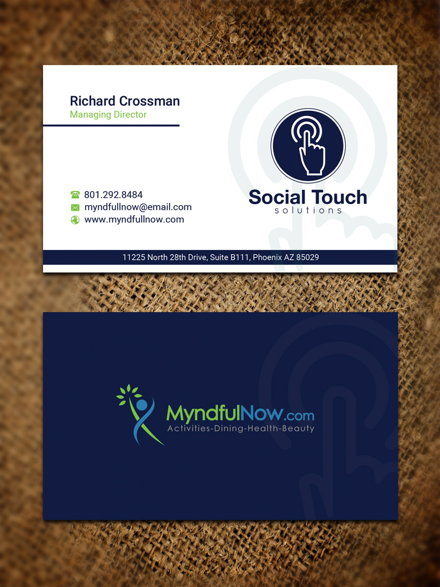 Colorful, Bold, Marketing Business Card Design for a Company by ...