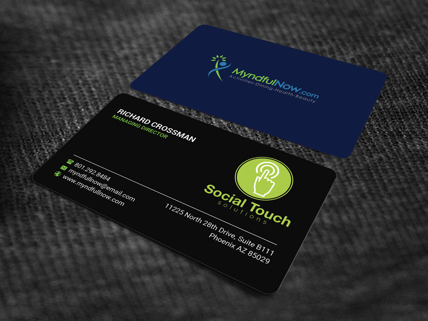Colorful, Bold, Marketing Business Card Design for a Company by ...