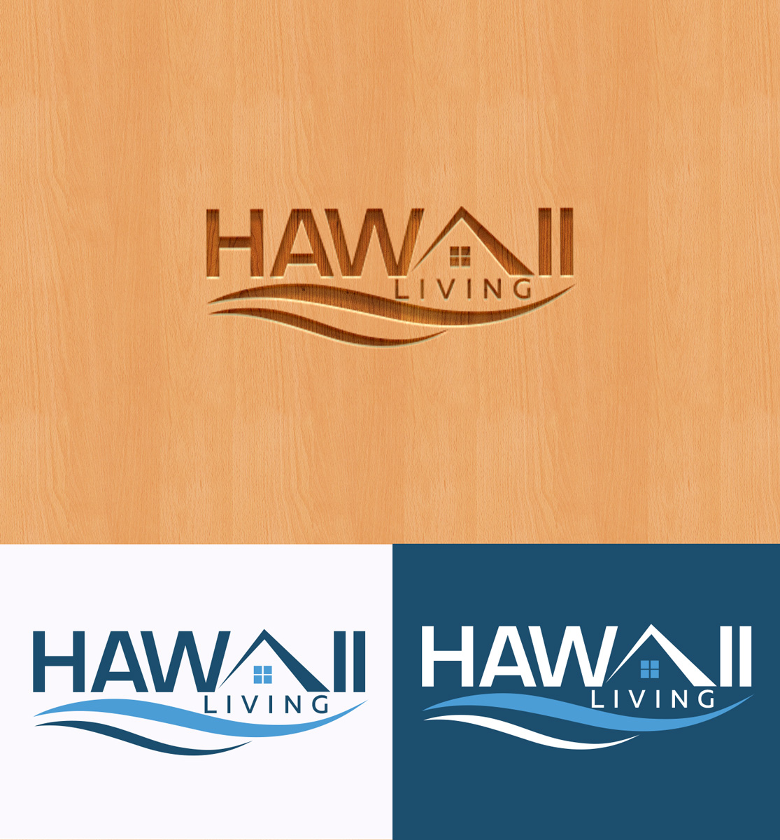 Elegant, Playful, Real Estate Logo Design for Hawaii Living by ...