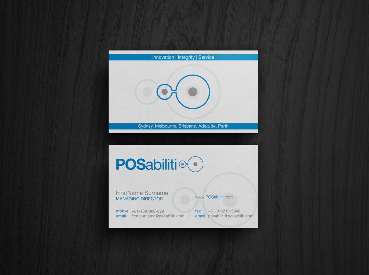Modern, Professional, Retail Business Card Design for IQ Industrial Pty ...