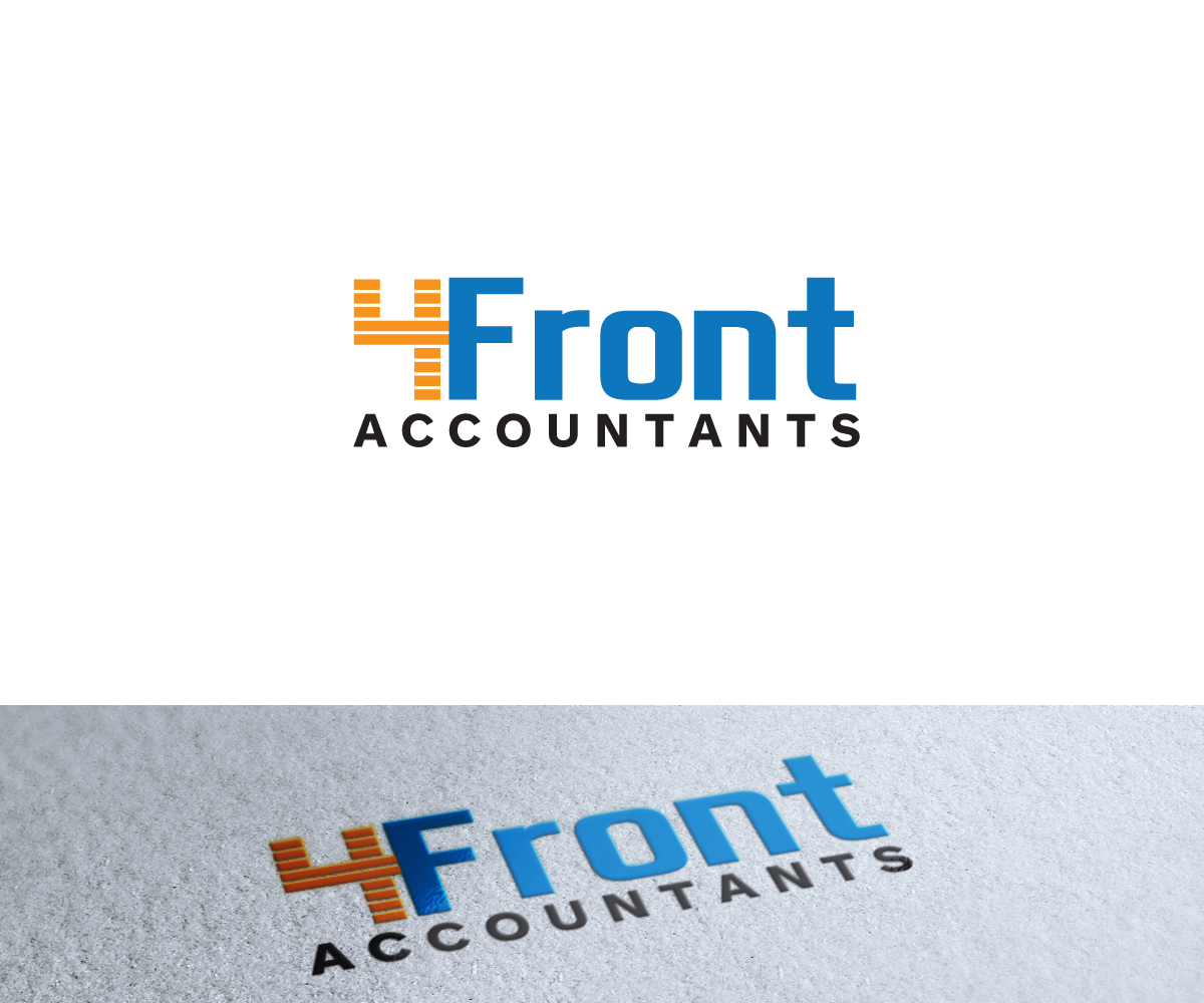 Elegant, Playful, Accounting Logo Design for 4Front Accountants by ...