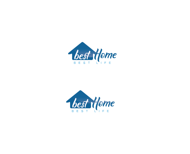 Modern, Bold, House Logo Design for Best Home - Best Life! by Ves ...