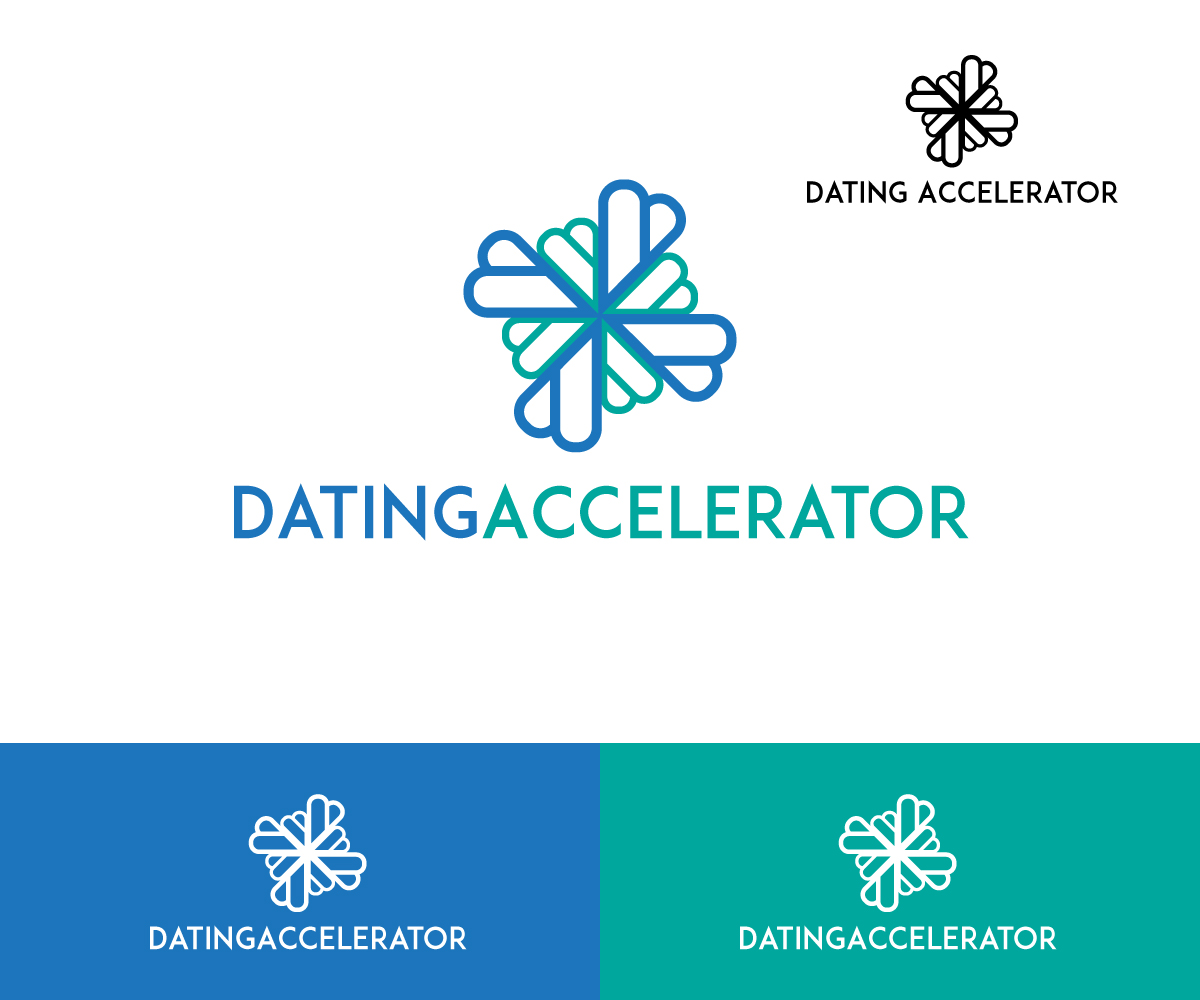 Masculine, Bold, Dating Logo Design for Dating Accelerator by sonym ...