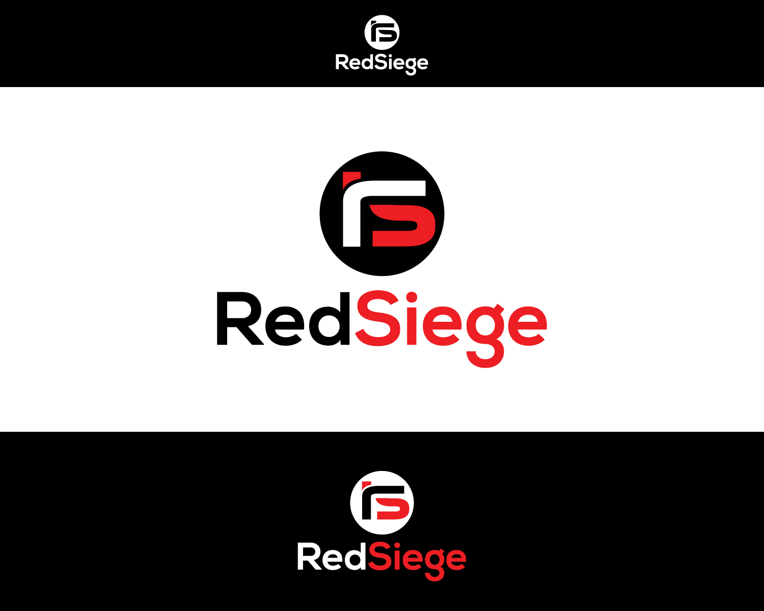 Masculine, Bold, Computer Security Logo Design for Red Siege by Sheikh ...