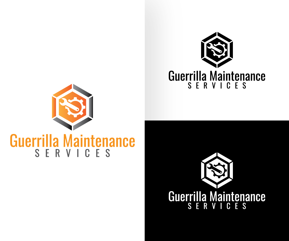 Professional, Masculine, Mining Logo Design for Guerrilla Maintenance Services by Logico ...