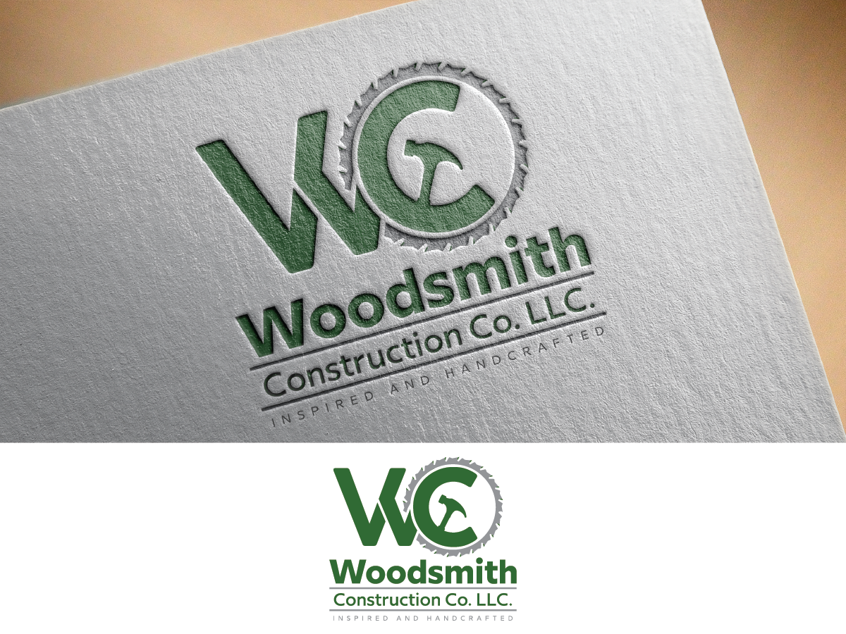 Traditional, Masculine, Construction Logo Design for Woodsmith ...