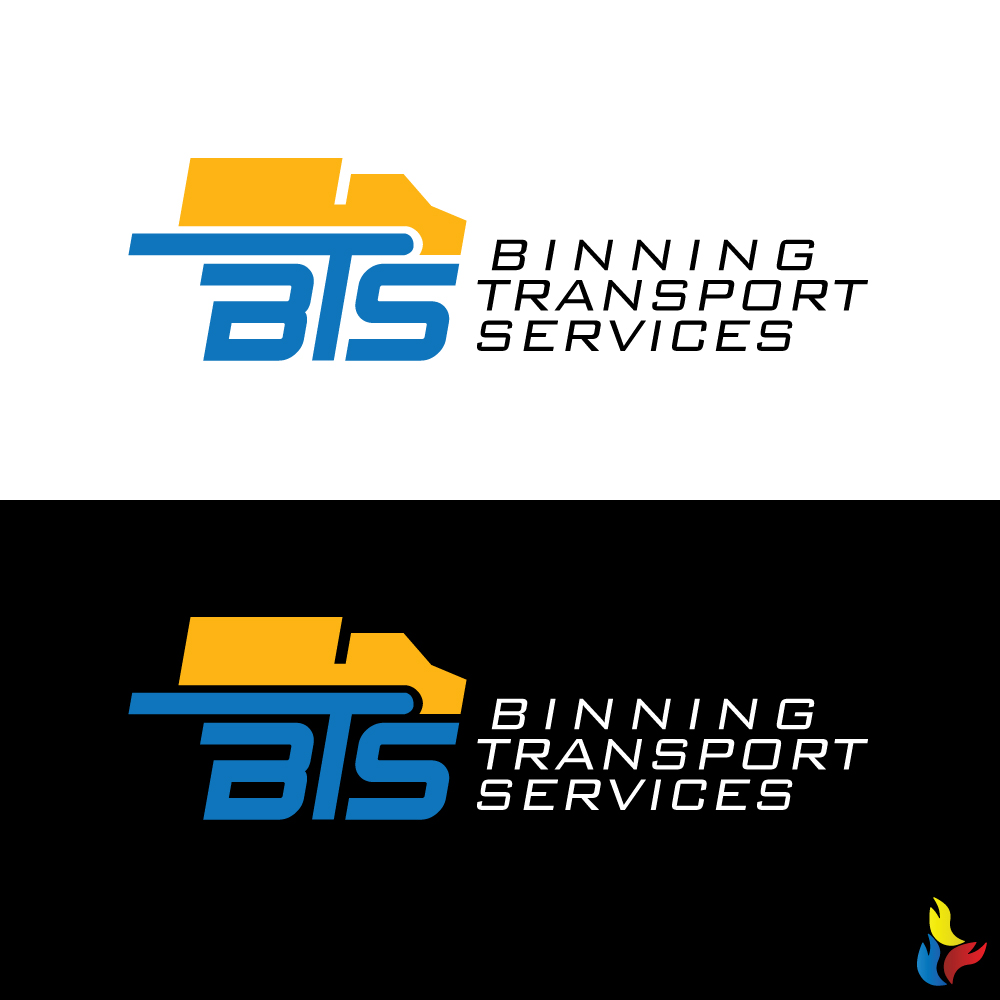 Modern, Professional, It Company Logo Design for BTS Binning Transport ...