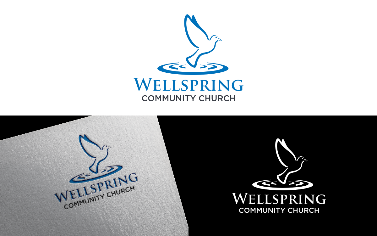 Modern, Elegant, Church Logo Design for Wellspring Community Church by ...