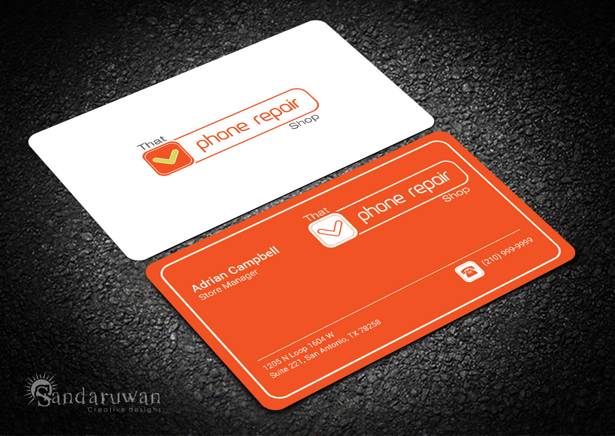 Modern, Bold, Electronics Business Card Design for Handmade Digital by ...