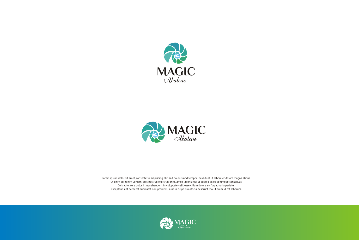 Modern, Upmarket, It Company Logo Design for Magic Abalone by ...