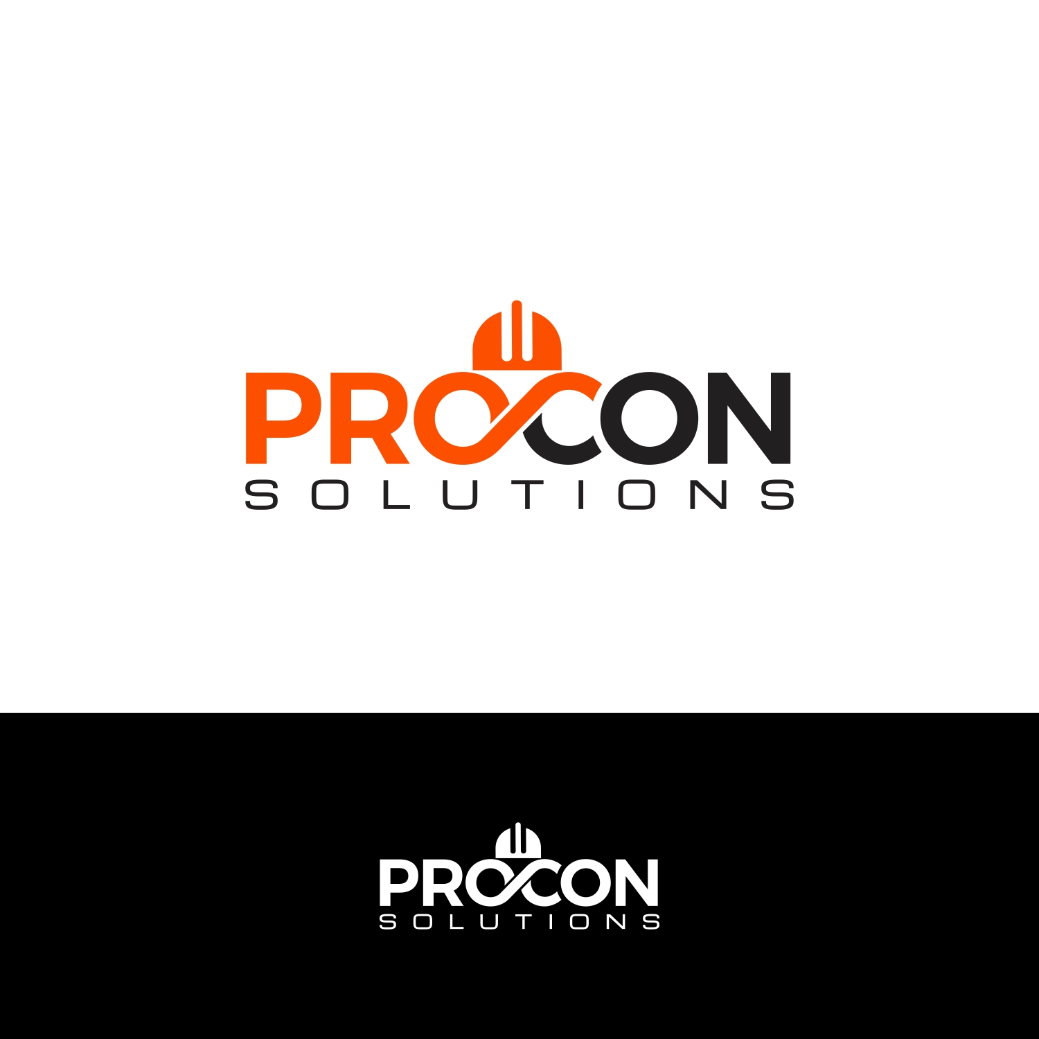 Serious, Professional, Construction Company Logo Design for ProCon Solutions by Well Being ...