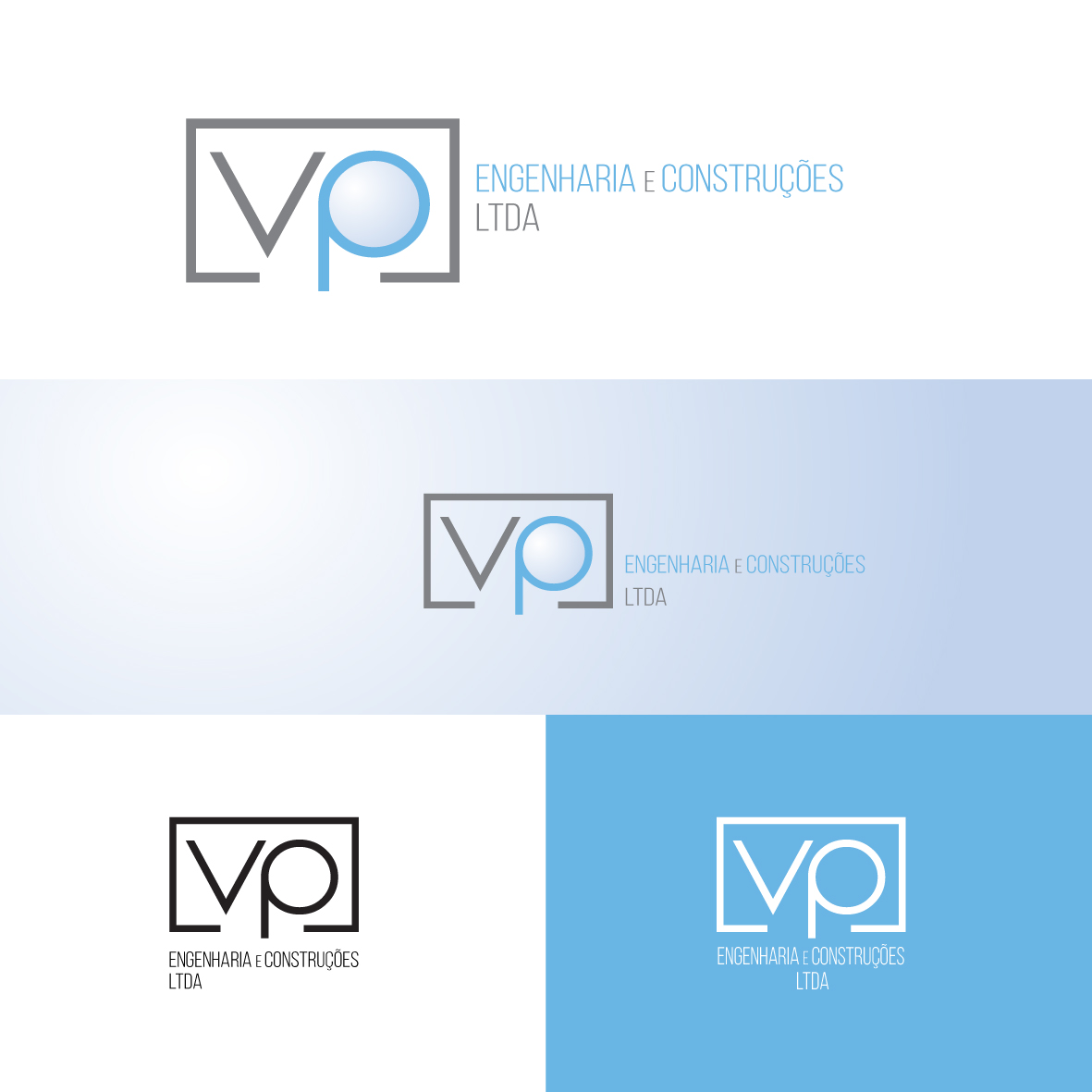 Elegant, Playful, Architect Logo Design for VP Engenharia e Construções ...