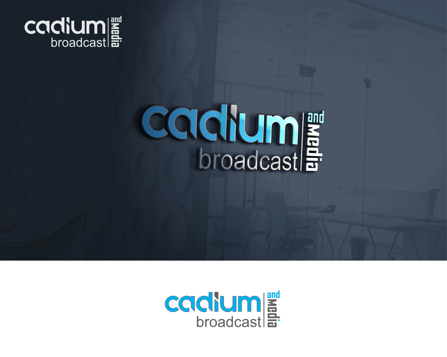 Serious, Modern, Industry Logo Design for Cadium - broadcast and media ...