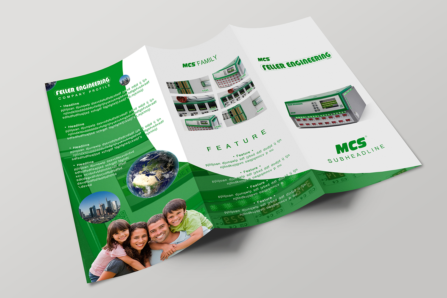 Modern, Professional, Plastic Flyer Design for Feller Engineering GmbH ...