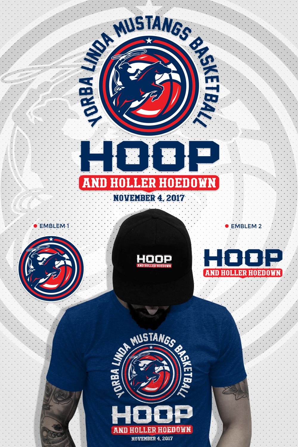Bold, Masculine, High School Logo Design for Hoop and Holler Hoedown by ...