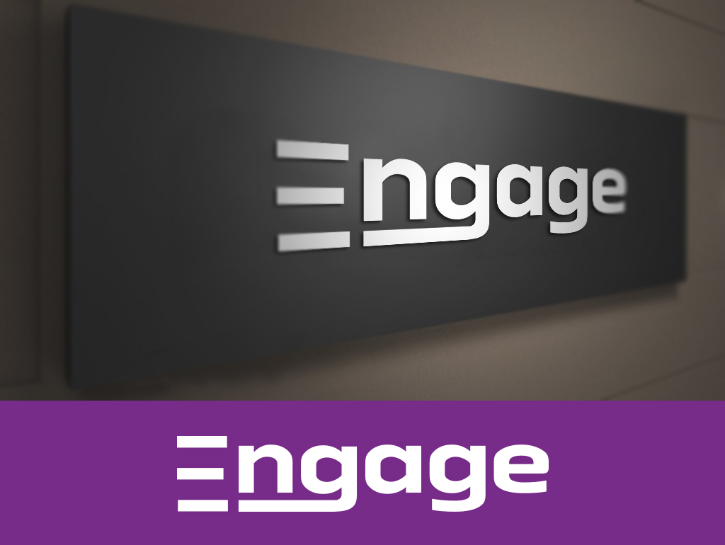 Modern, Upmarket, Industry Logo Design for Engage by Impressive Sol ...