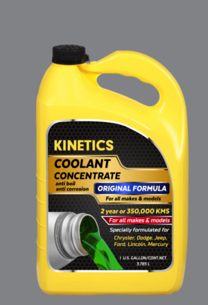 Car Lubricant /Coolant Label | 10 Label Designs for Kinetics Plc