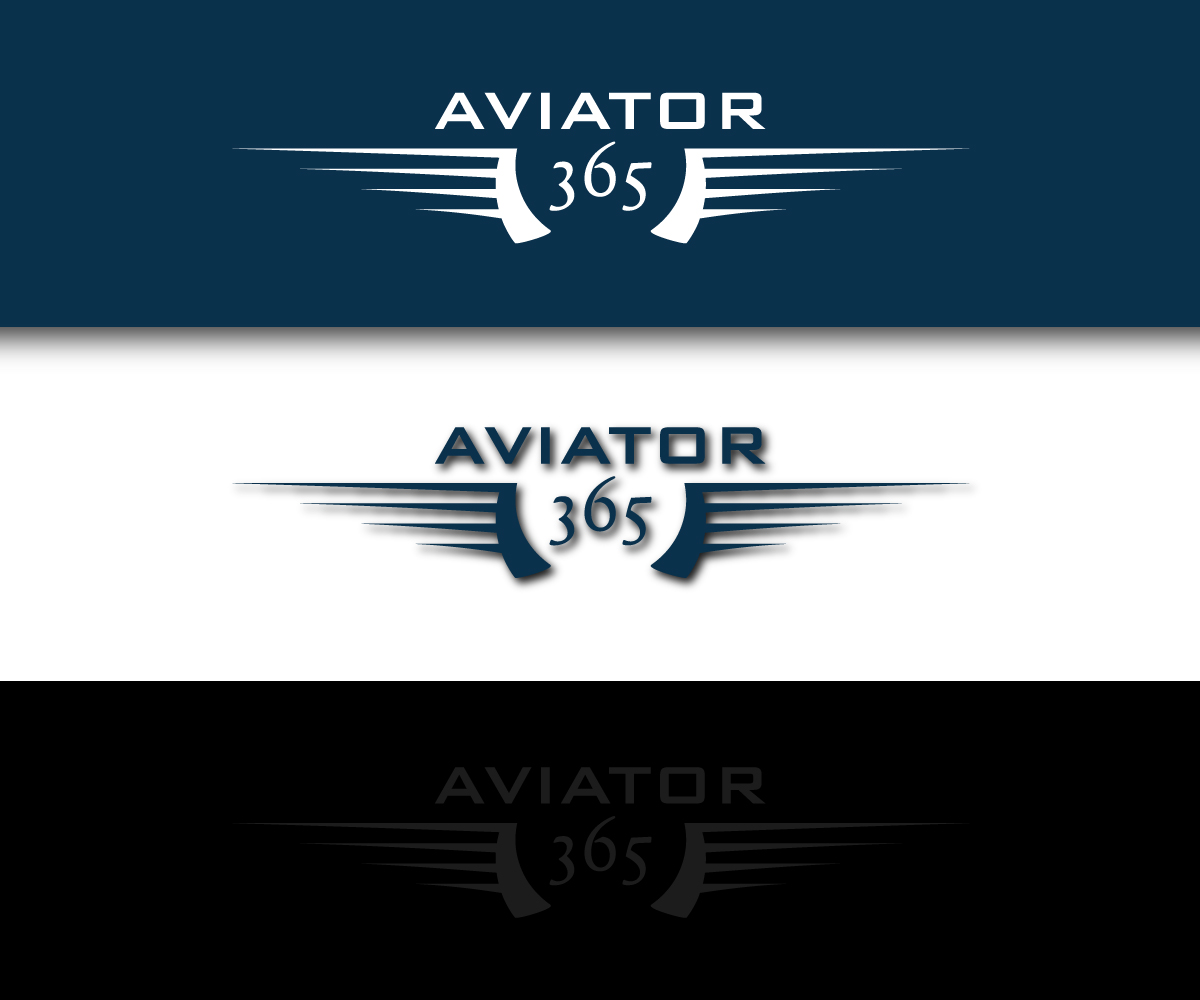 Bold, Modern, Aviation Logo Design for Aviator 365 by dp Creative ...