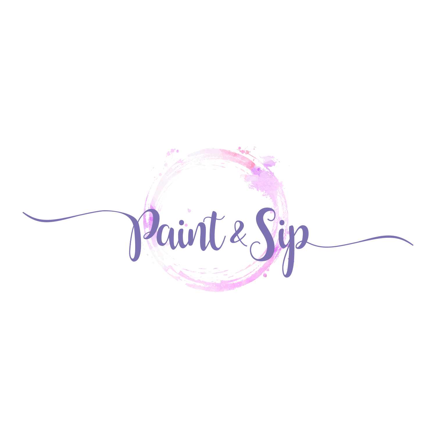 Colorful, Playful, Painting Logo Design for Paint & Sip by eugenv ...