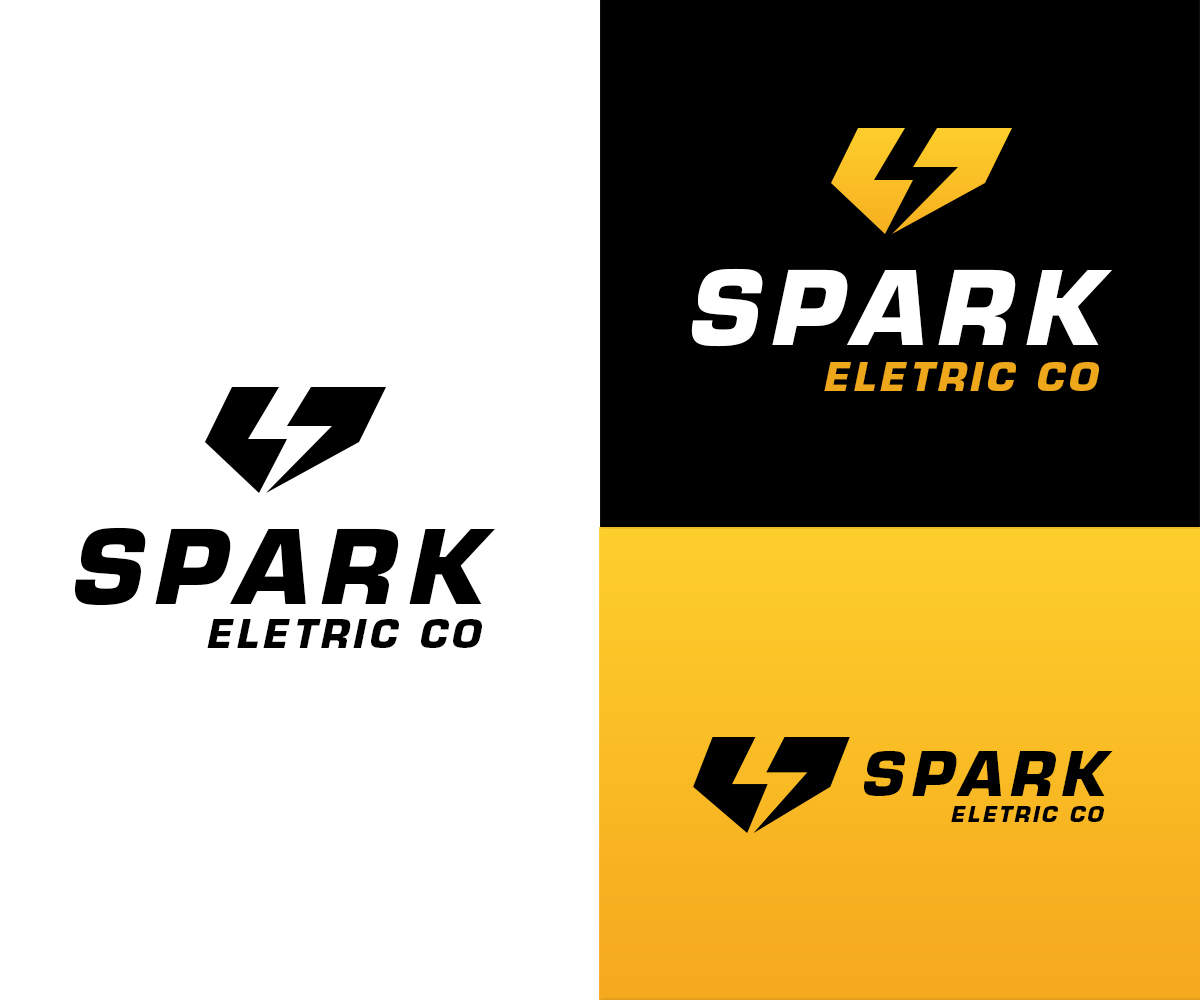 Serious, Modern, Electrician Logo Design for Spark Electric Co. by ...