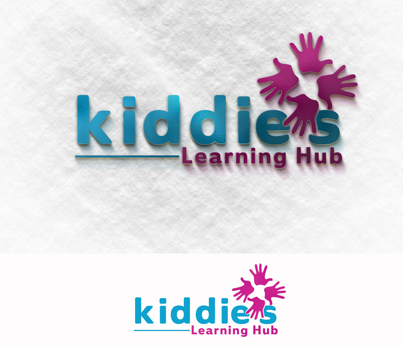 Modern, Colorful, Education Logo Design for Kiddies Learning Hub by ...
