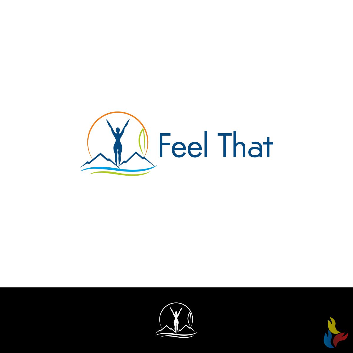 Bold, Modern, Training Logo Design for FEEL THAT by Kreative Fingers ...
