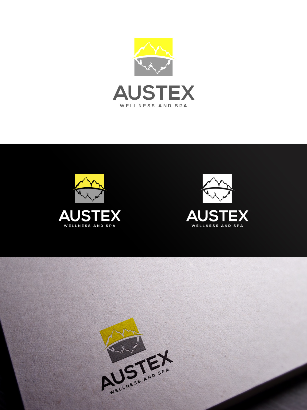 Elegant, Serious, Health And Wellness Logo Design for Austex Wellness and Spa by raffaella ...