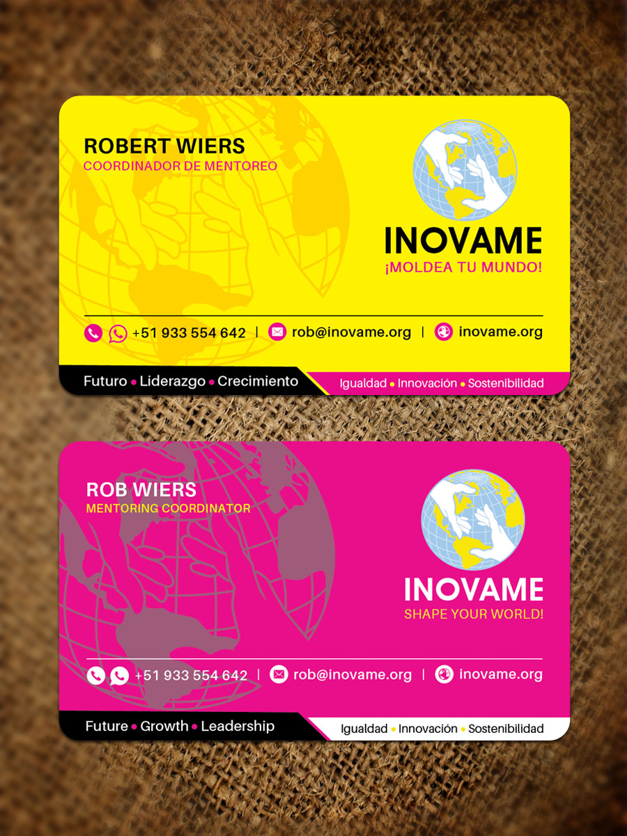 Modern, Colorful, Leadership Business Card Design for a Company by ...