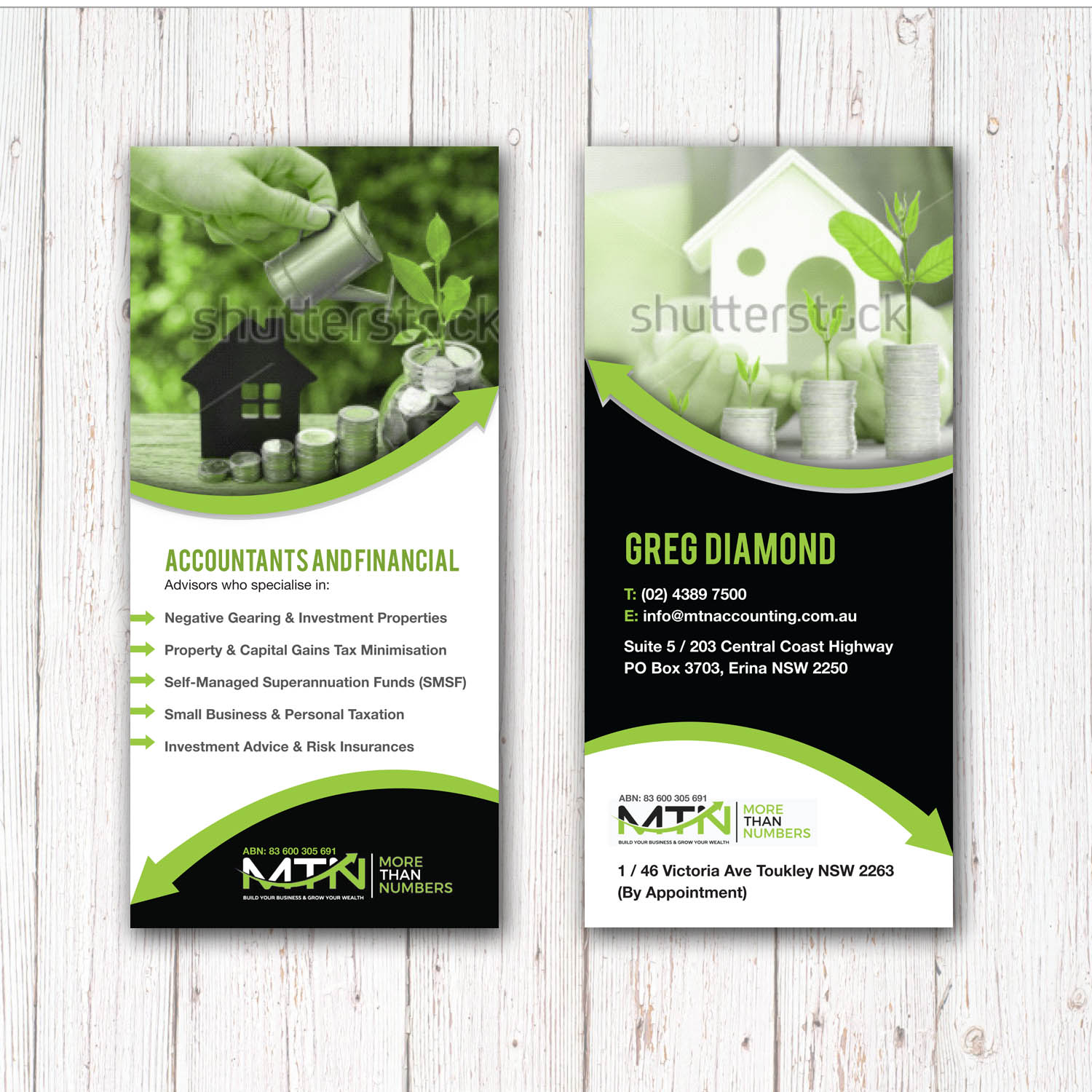 Bold, Modern, Financial Planning Flyer Design for a Company by Kreative ...
