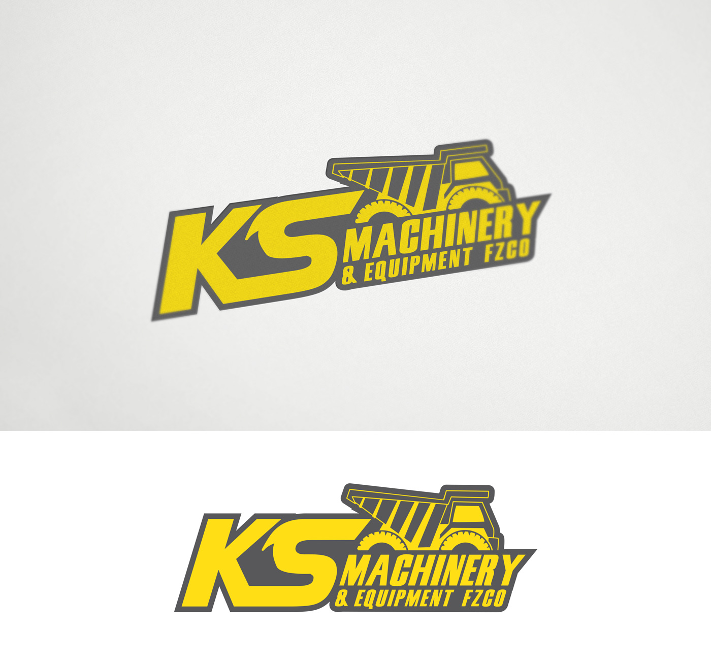 Mining Logo Design for KS MACHINERY & EQUIPMENT FZCO by Impressive Sol ...