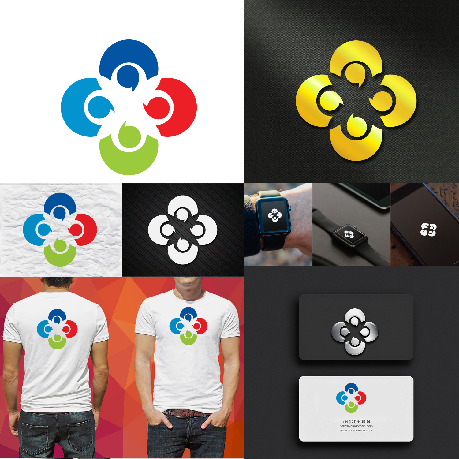 Modern, Colorful, Consumer Logo Design for Symbol the evokes thought of ...