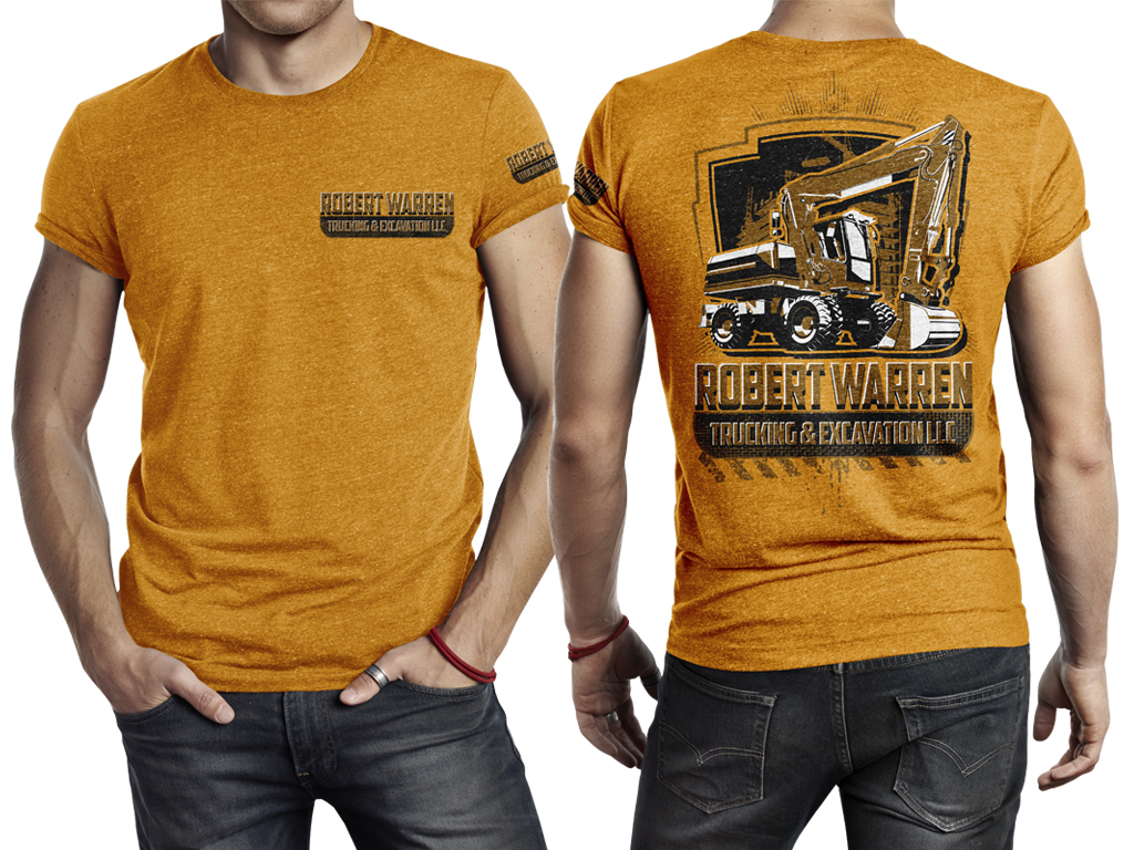 Modern, Professional, Construction Company T-shirt Design for RWTE by ...