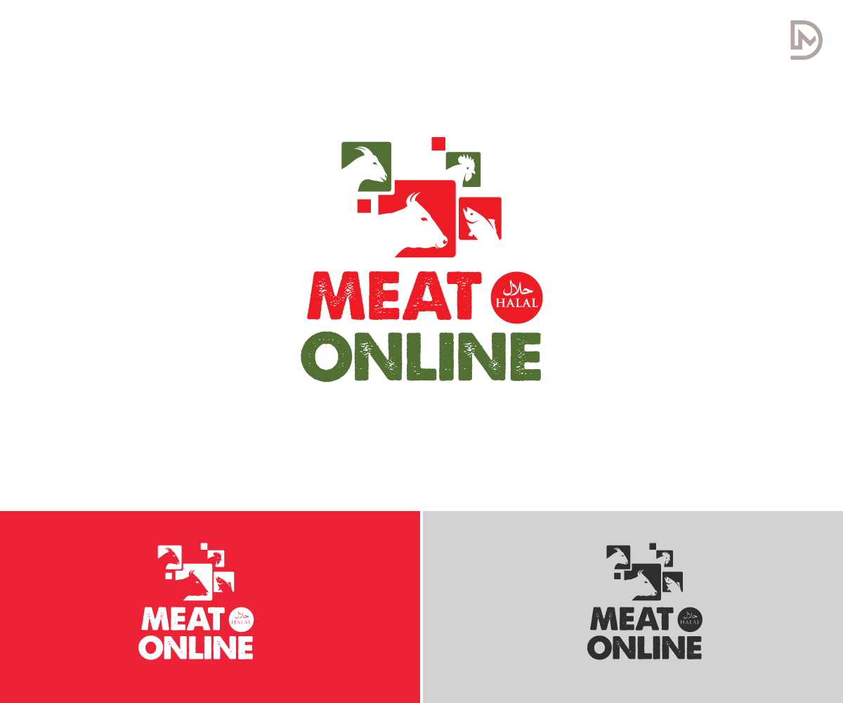 Professional, Serious, Retail Logo Design for Meat Online by D_Mantra ...