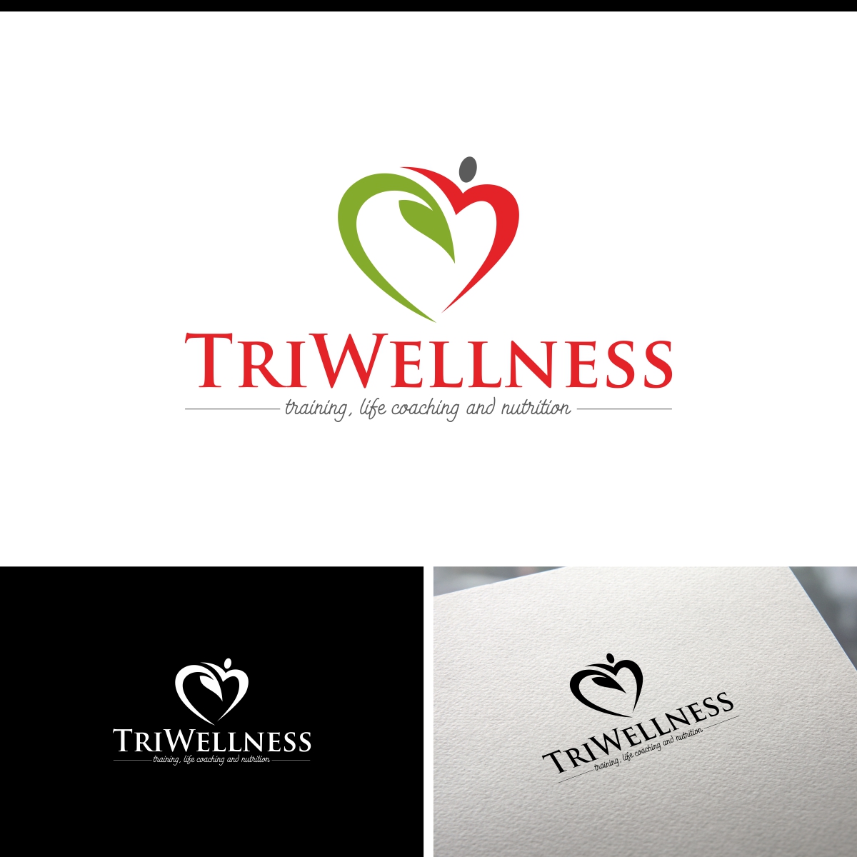 Playful, Colorful, Health And Wellness Logo Design for TriWellness and ...