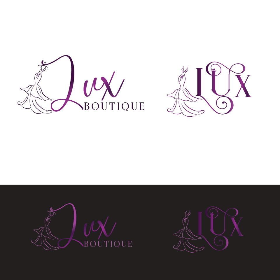 Feminine, Elegant, Boutique Logo Design for LUX Boutique by ...