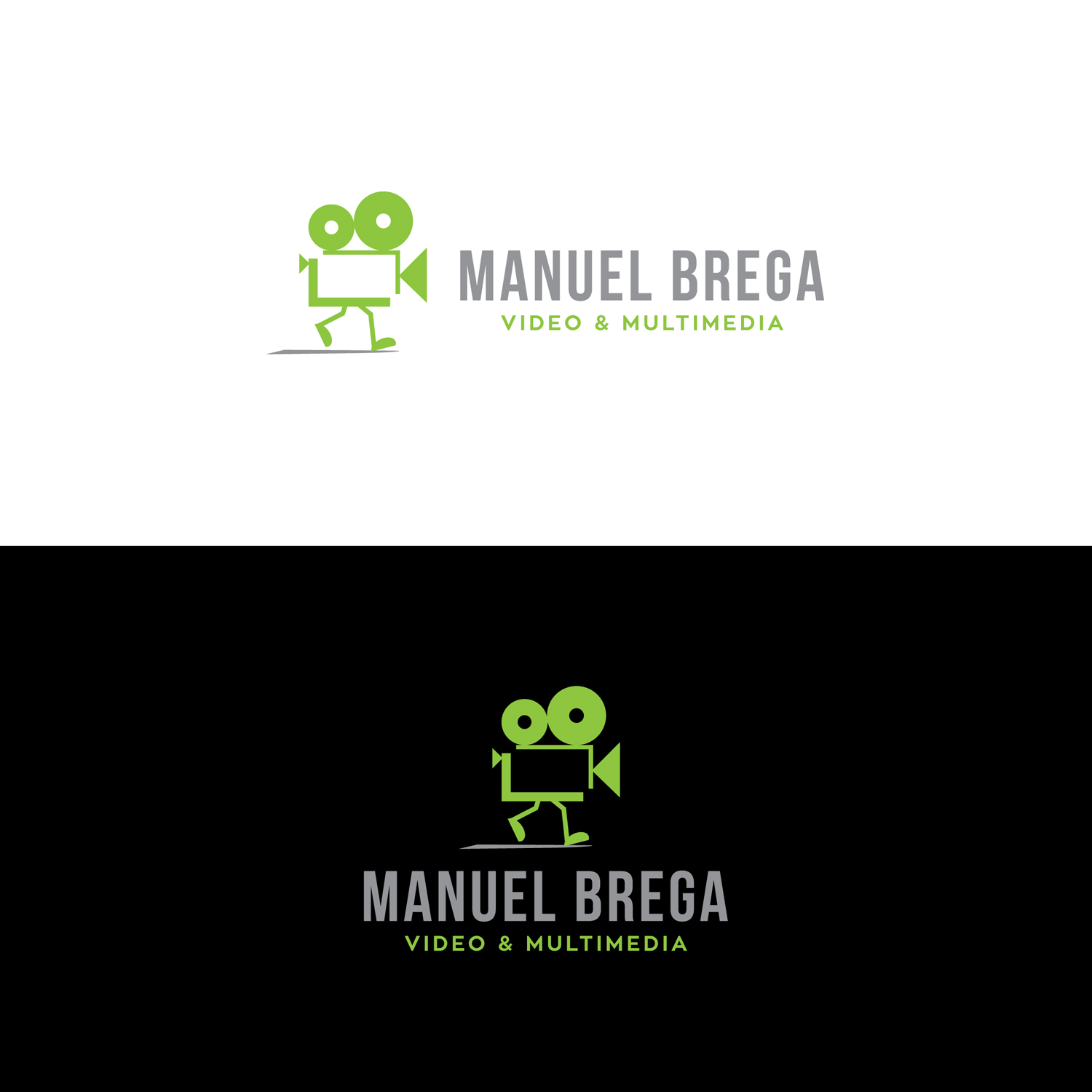 Elegant, Serious, Video Production Logo Design for Manuel Brega - Video ...