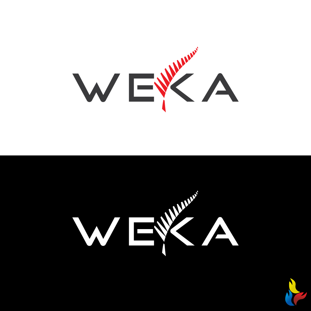 Masculine, Modern, It Company Logo Design for WEKA by Kreative Fingers ...