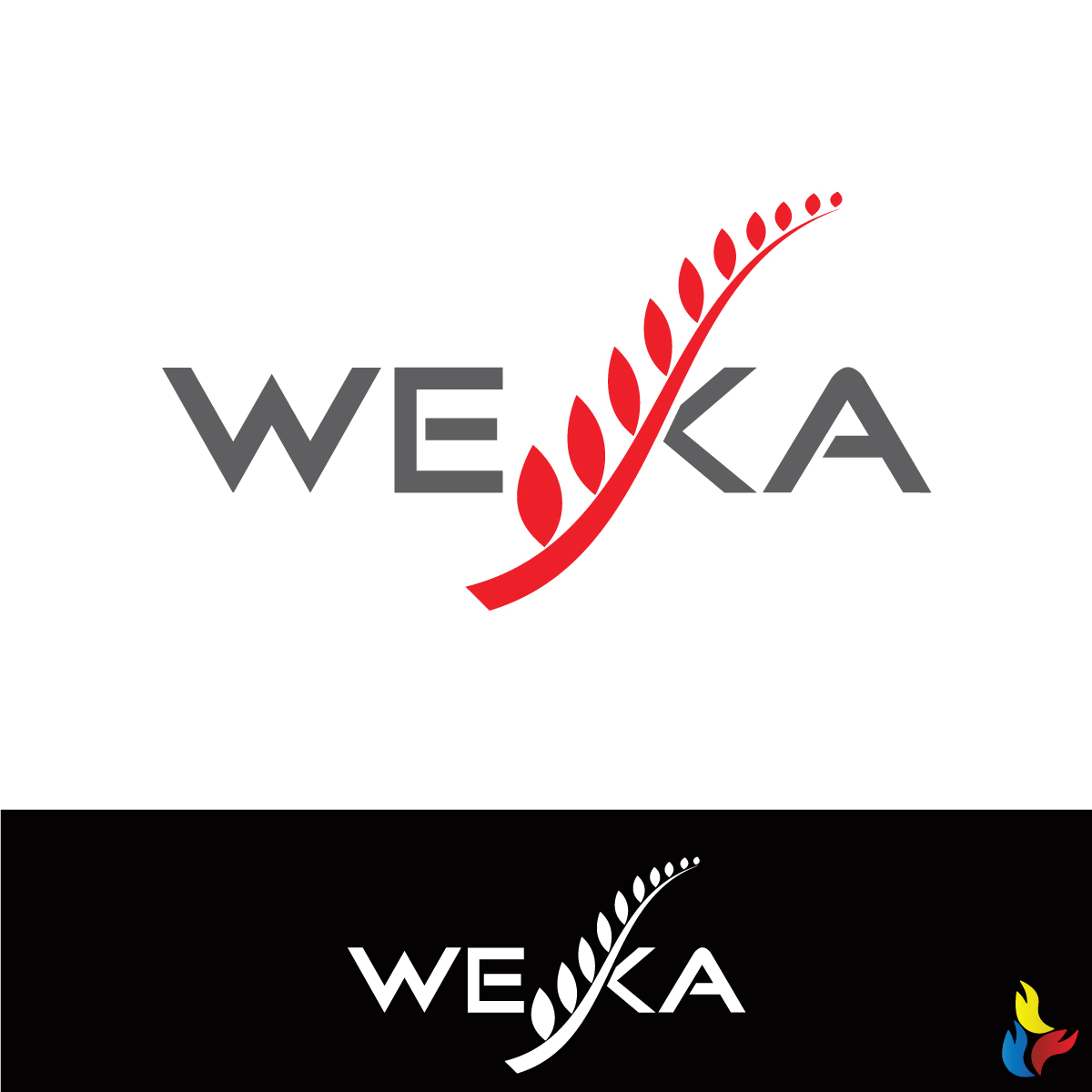 Masculine, Modern, It Company Logo Design for WEKA by Kreative Fingers ...