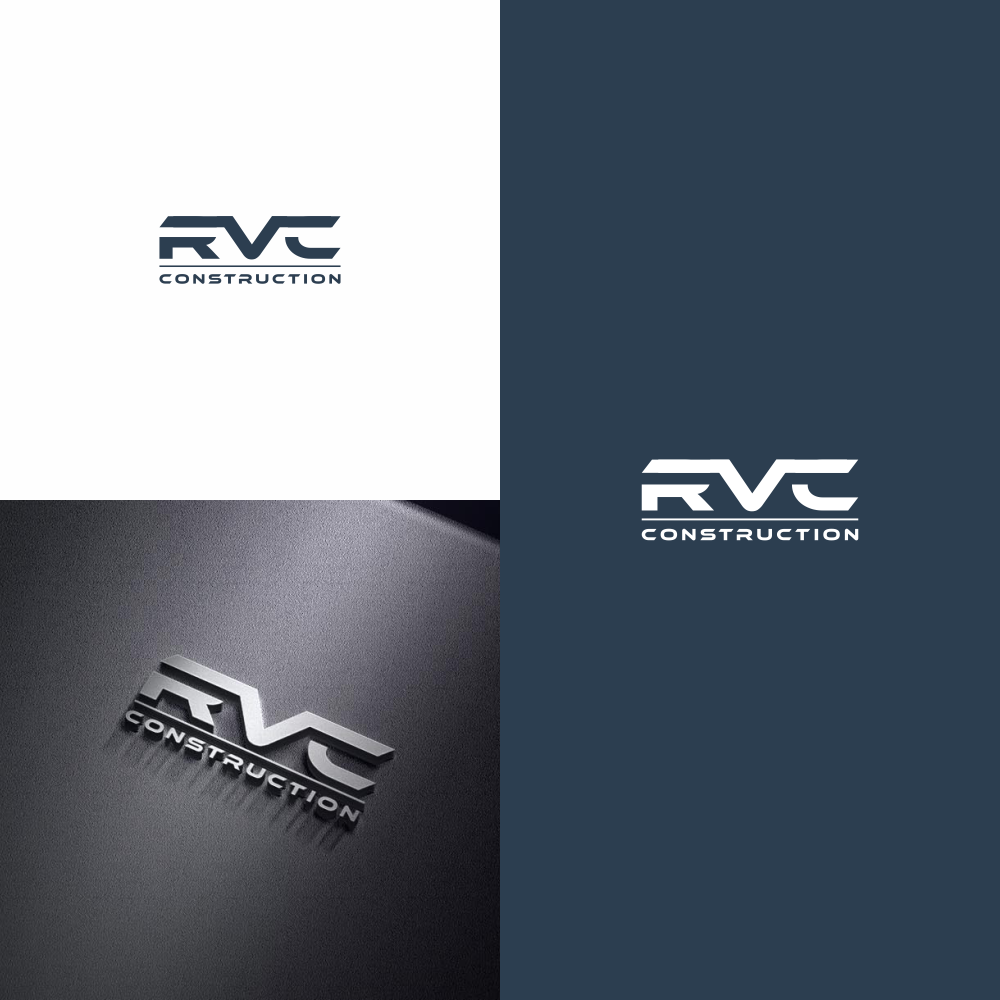 Construction Logo Design for RVC Construction by elvienjung | Design ...