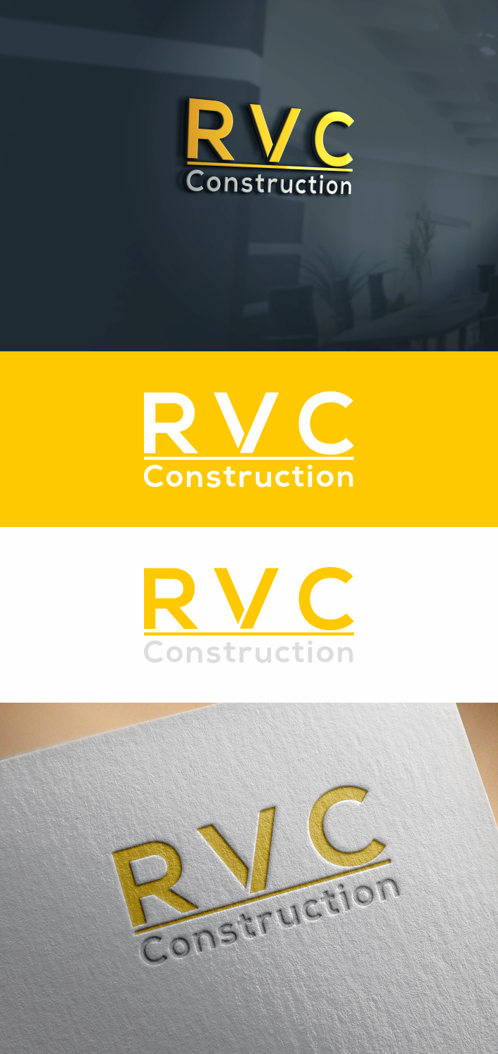 Construction Logo Design for RVC Construction by aqilazhifara | Design ...