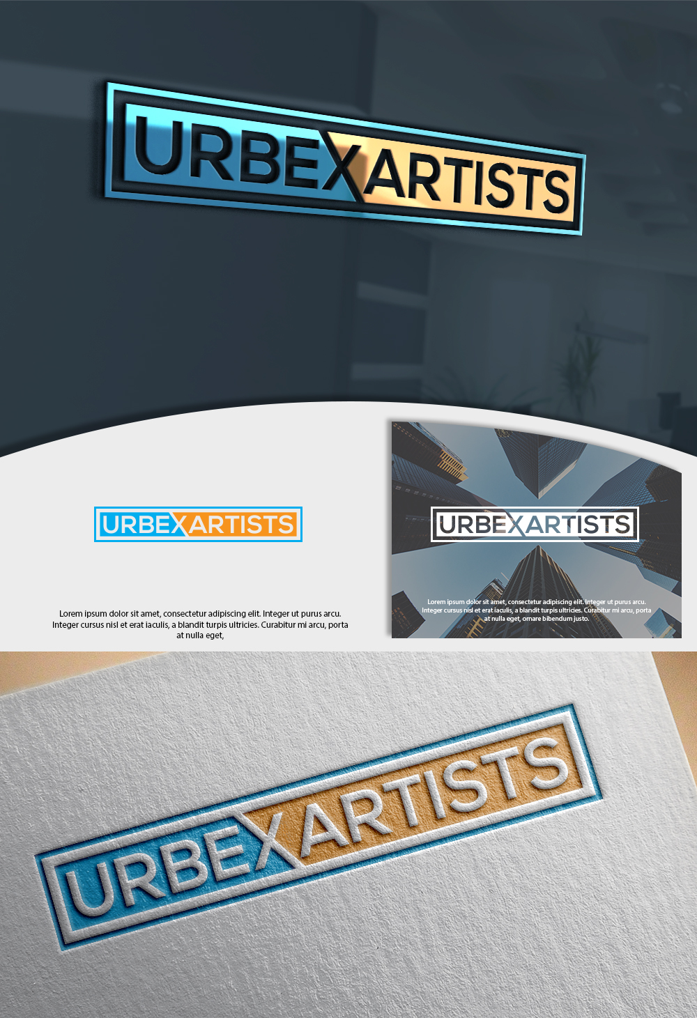 Elegant, Playful, Community Logo Design for Urbexartists by InkForge Studio | Design #16427094