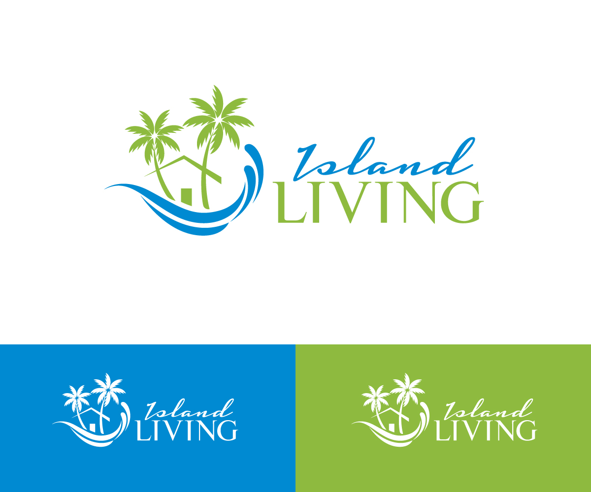 Modern, Upmarket, Real Estate Development Logo Design for Island Living ...