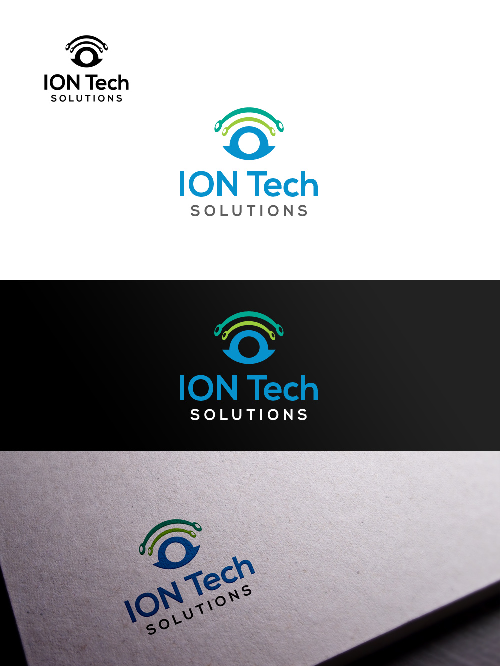Professional, Upmarket, Information Technology Logo Design for ION Tech ...