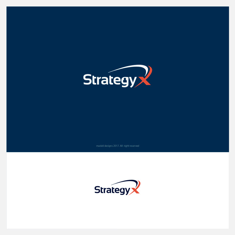 Professional, Upmarket, Professional Service Logo Design for StrategyX - the X should be able to ...