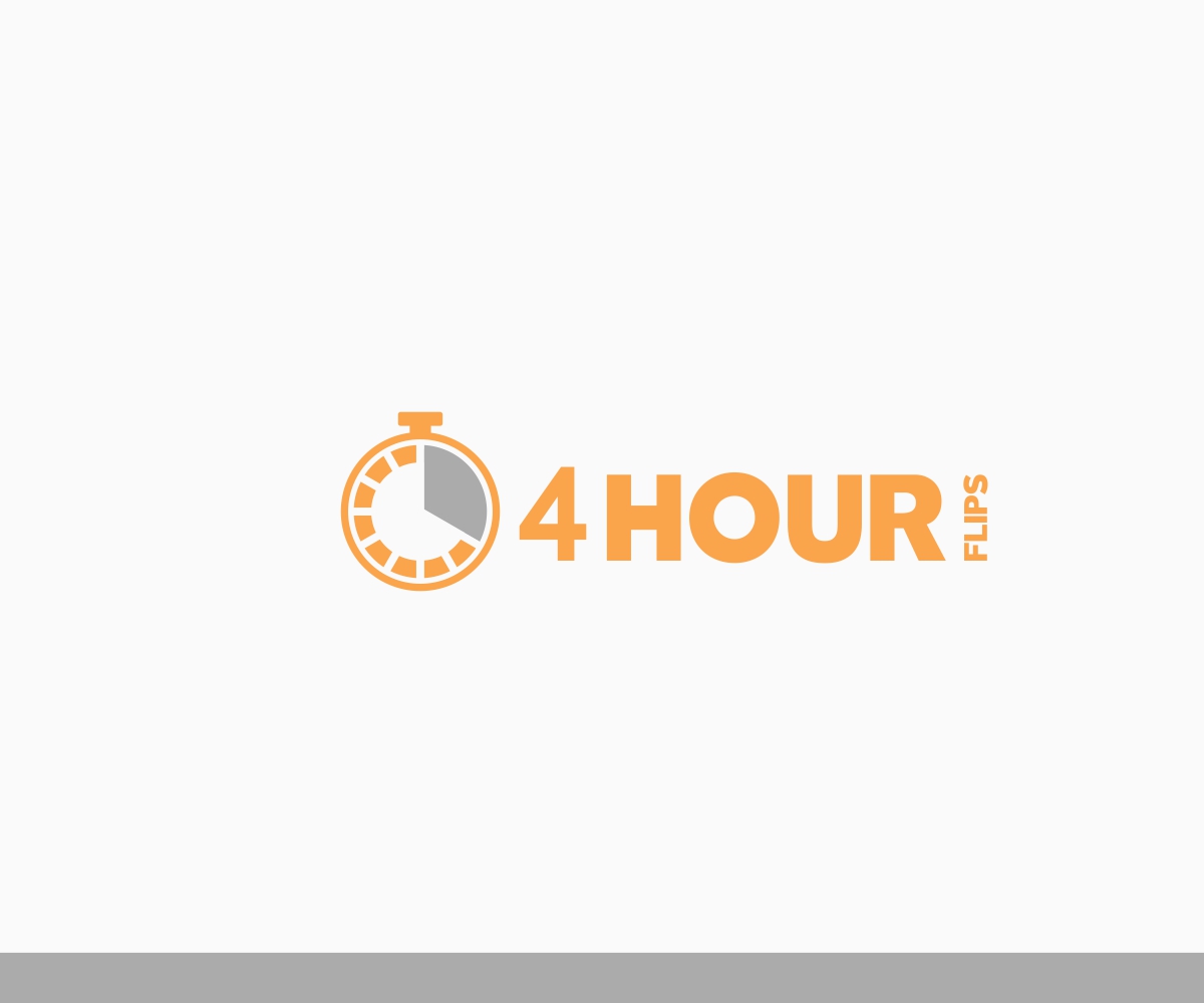Bold, Modern, Software Logo Design for Four Hour Flips by B8 | Design ...