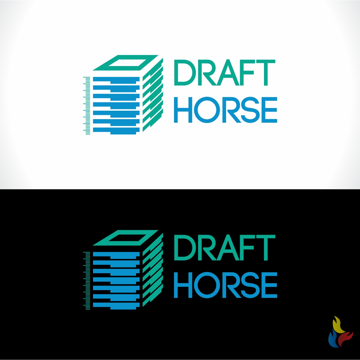Elegant, Serious, Engineering Consultant Logo Design for DraftHorse by ...