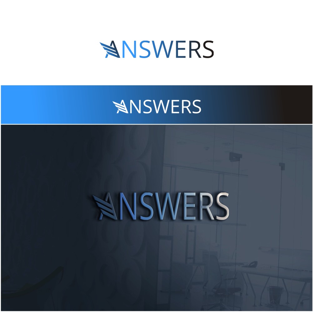 Playful, Personable, Consultant Logo Design for Answers by Hardwork ...