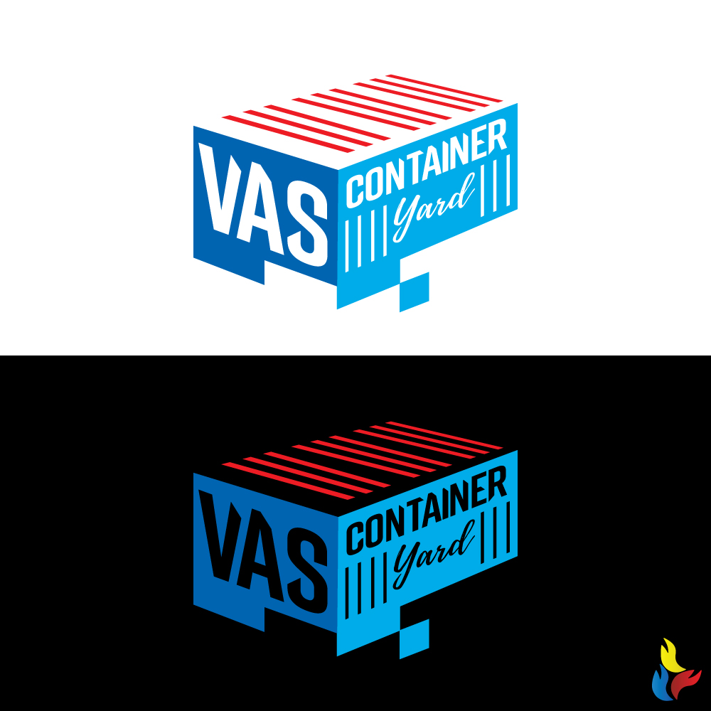 Masculine, Serious, Logistics Logo Design for VAS CONTAINER YARD by ...