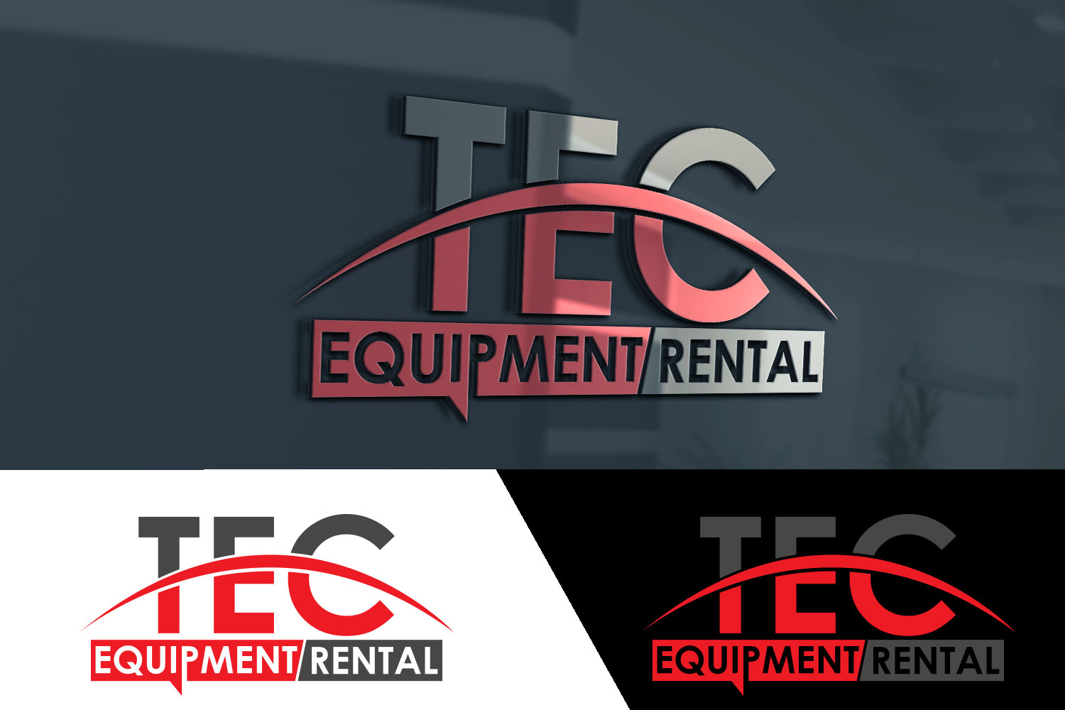 Equipment Rental Company Needs New Logo | 24 Logo Designs for TEC ...